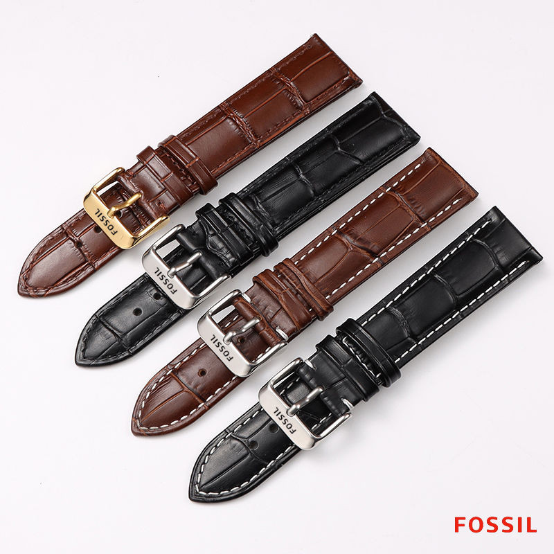 Watch Strap FOSSIL FOSSIL Watch Strap Belt Men Women First Layer ...