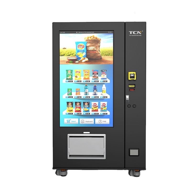 TCN Automatic Large Touch Screen Vending Machine Elevator Waterproof ...