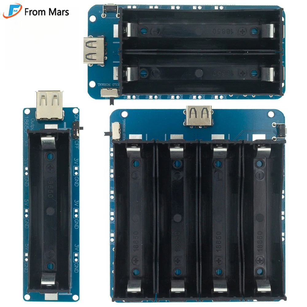 Dual Voltage 18650 Lithium Battery Shield V8 Mobile Phone Expansion ...