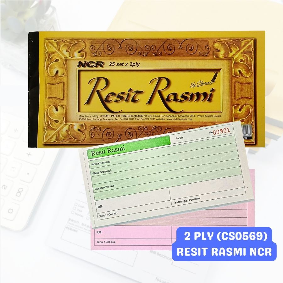 Resit Rasmi NCR 25Set x 2Ply | Shopee Malaysia