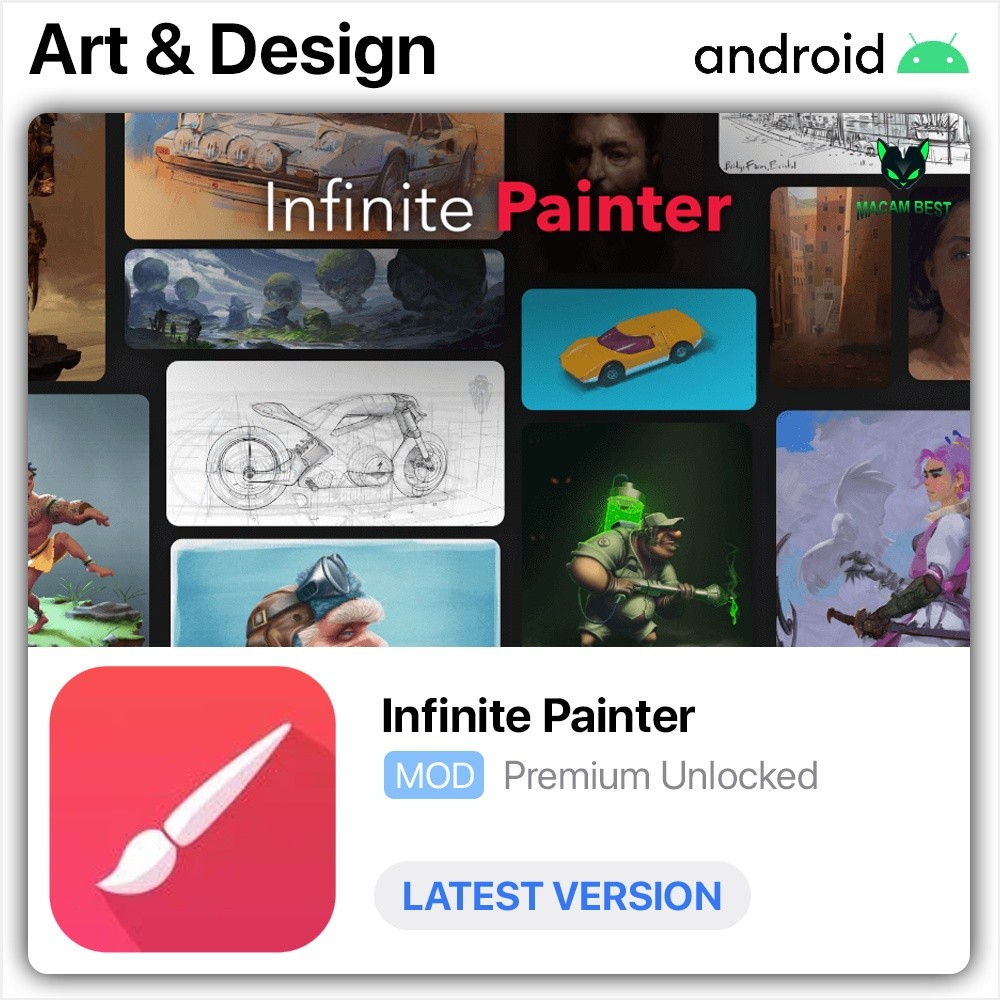 Infinite Painter 🔥 Latest 2025 🔥 Lifetime Premium | Android APP | Art ...