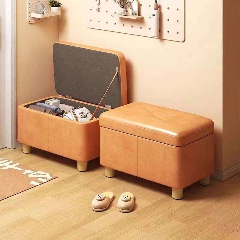 Low Stool Household Small Stool Living Room Sofa Stool Storage Stool ...