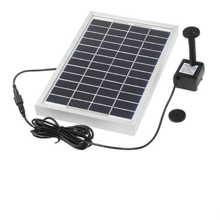Pond Solar Sprinkler Pump Small Fountain View Area Pool Solar DC Garden ...