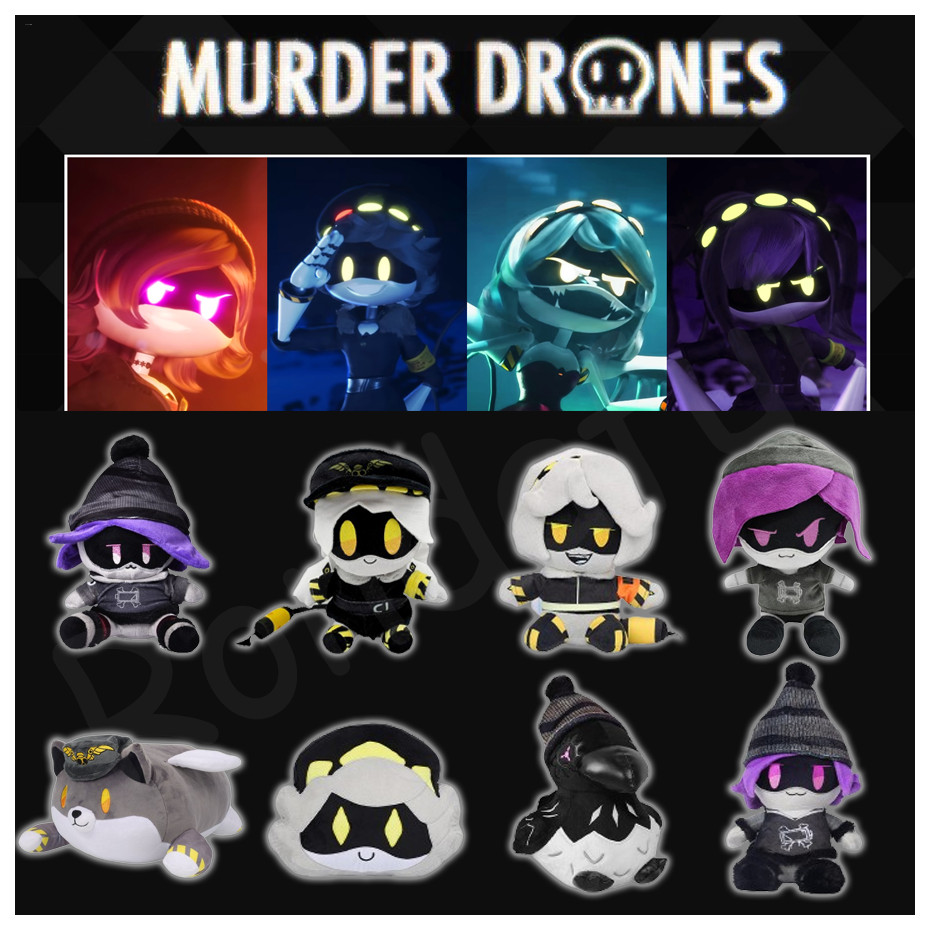 Murder DRONES Plush Toy cartoon anime characters Uzi and N plush doll ...