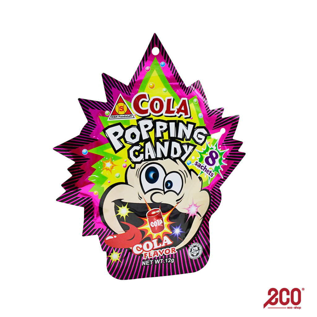 Akiko Cola Popping Candy 12G (8 sachets/pack) - AA-L001-T03-06 | Shopee ...
