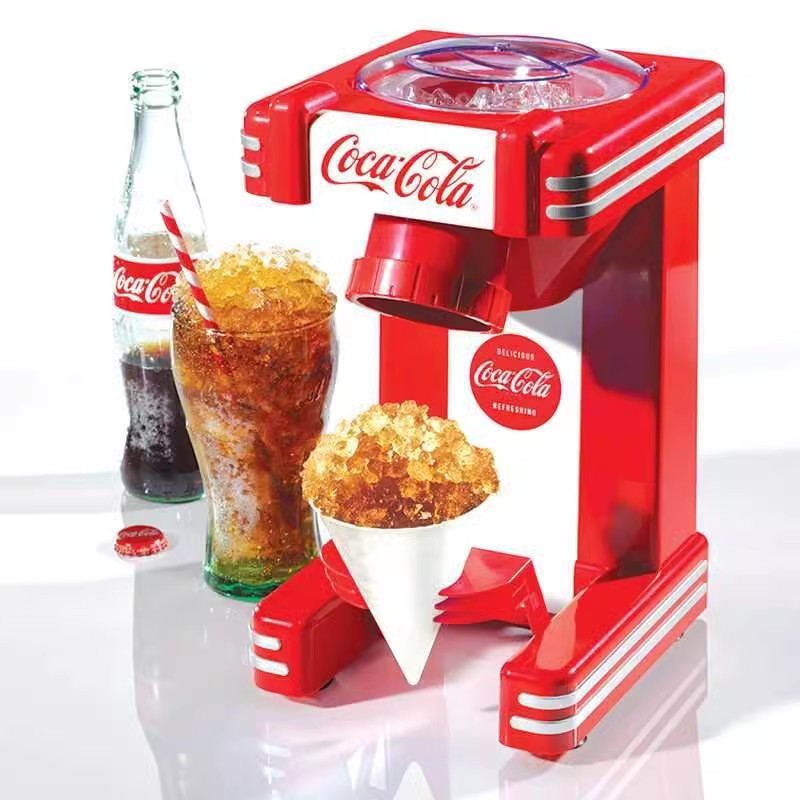 Cola Red Smoothie Maker NOSTALGIA Ice Breaker Retro Single Tube ...