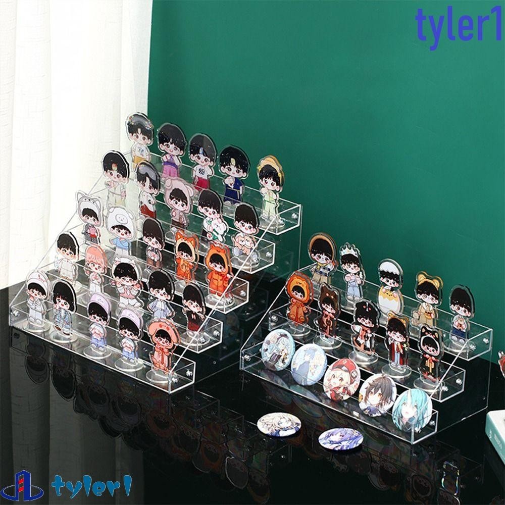 TYLER1 Ladder Display Rack, Badge Storage Rack Desktop Storage Box Bar ...