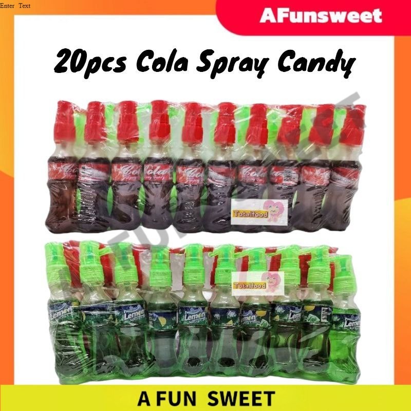 Seahorse Cola Sprite Spray Candy 20pcs (halal) | Shopee Malaysia
