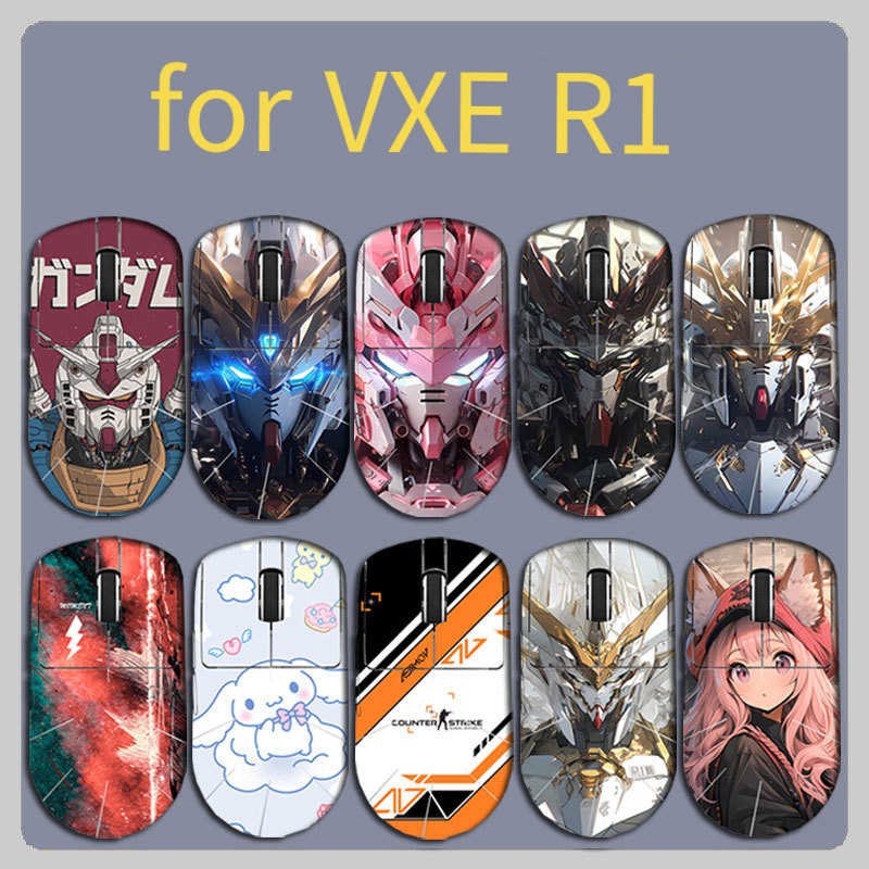 for VXE R1 Mouse sticker transparent protective film R1pro Max anti ...