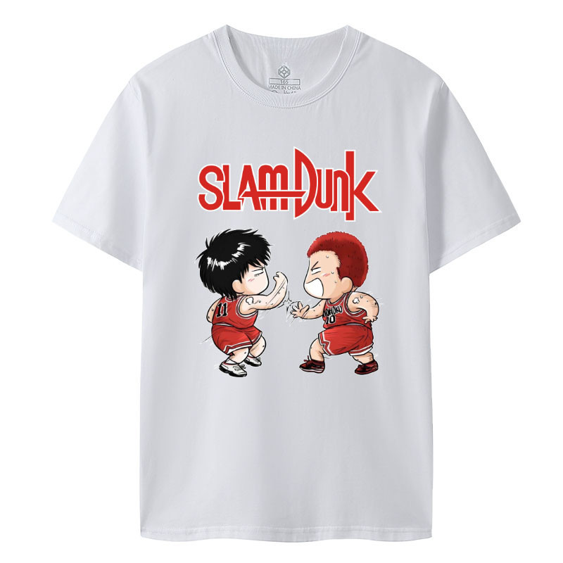 Slam Dunk joint short-sleeved T-shirt Rukawa Maple Sakuragi Hanamichi ...