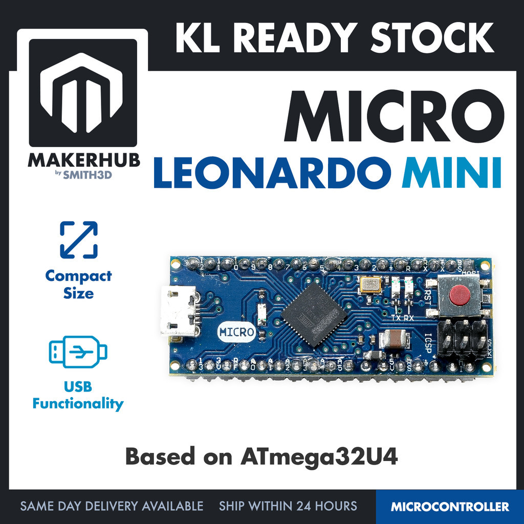 Arduino Leonardo Compatible Micro Leonardo Mini for USB application ...