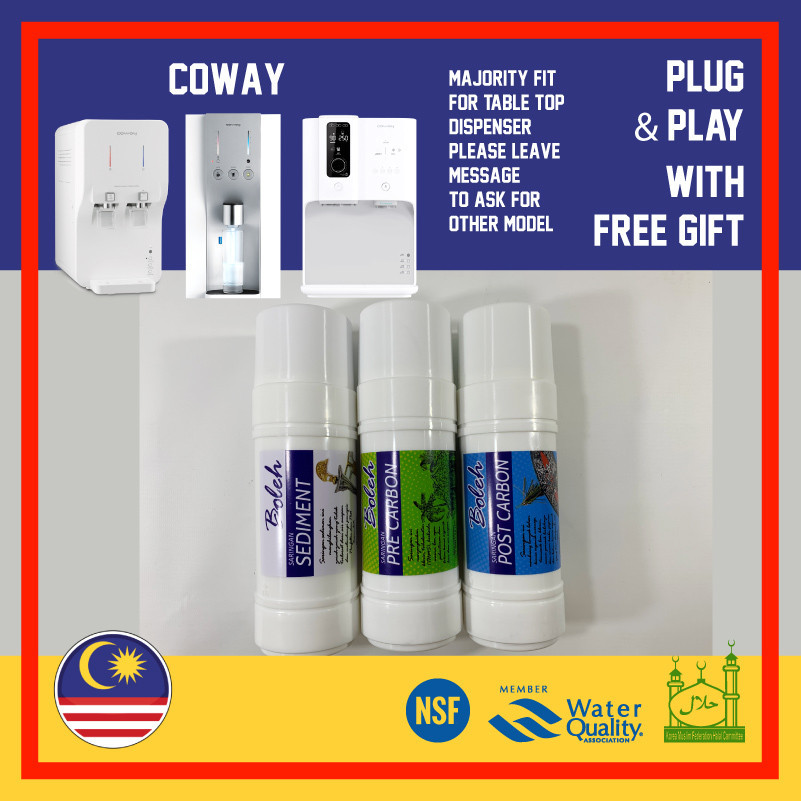 Korean Halal 6" U-Type certified Water Filter For Coway Neo / Neo Plus ...
