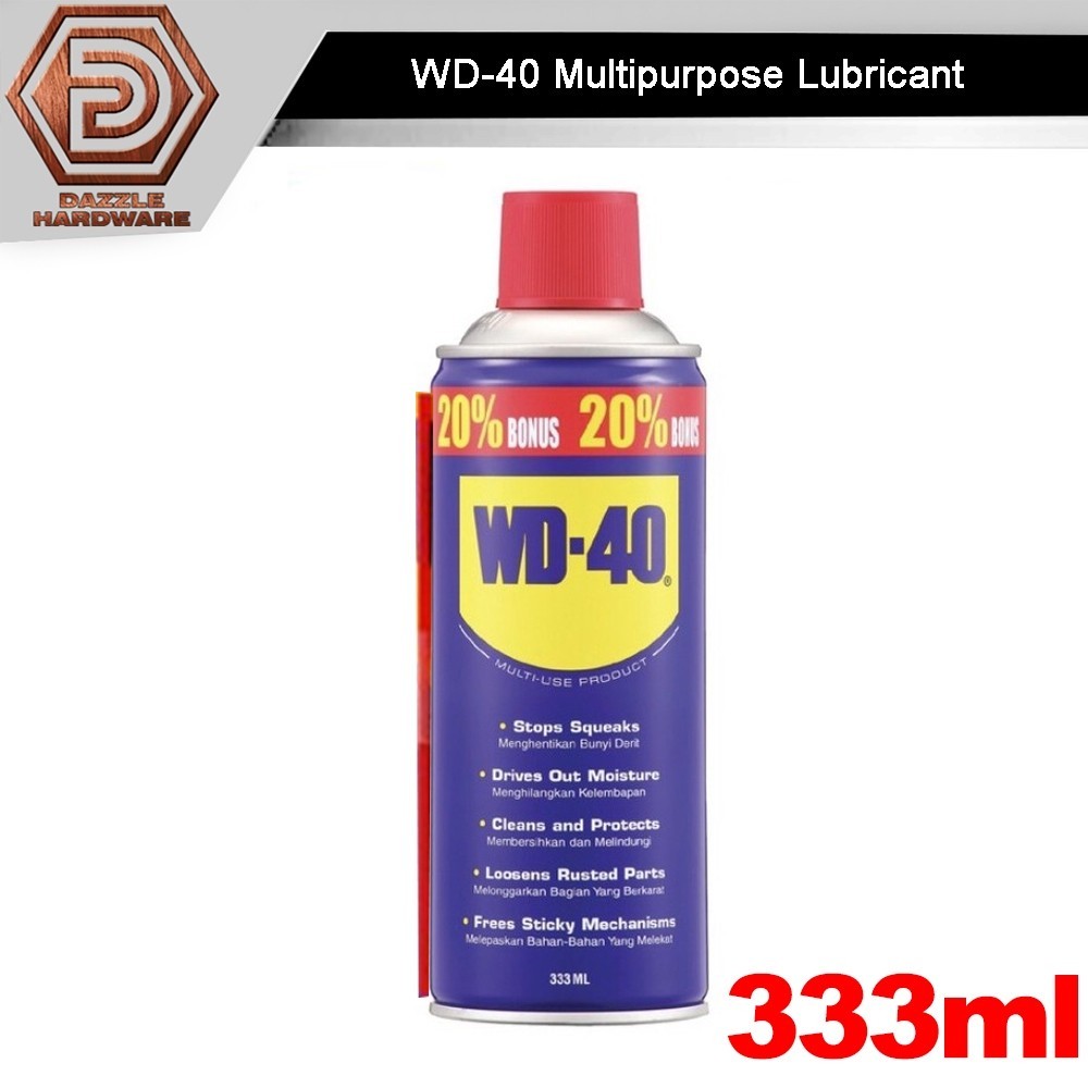 WD40 Multipurpose lubricant oil wd-40 multi use oil anti karat minyak ...