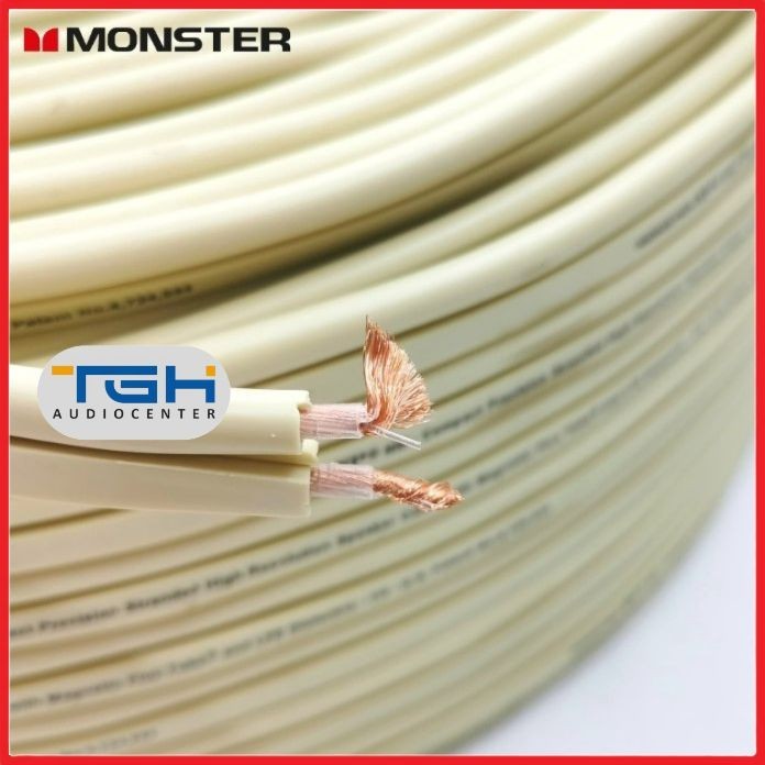 Monster XP Speaker Wire White Wire 2 Core 240 - 400 Strands. (Price 1m ...
