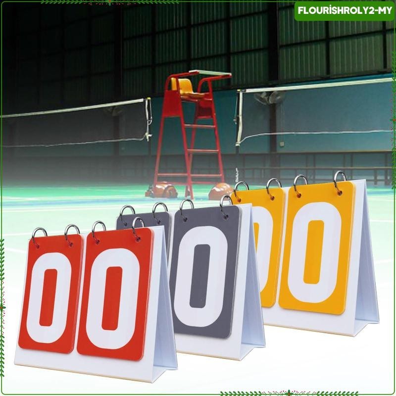 [Flourish] Sports Scoreboard Table Digit Flip Number Score Board for ...