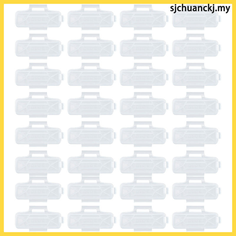 Cable Identification Box Clear Wire Emblems Electrical Labels Case ...