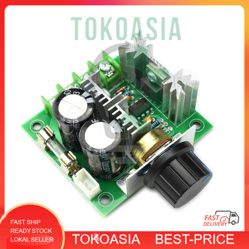 Pwm 10A 12V-40V DC Motor Speed Controller 12V 24V Speed Controller | Shopee Malaysia