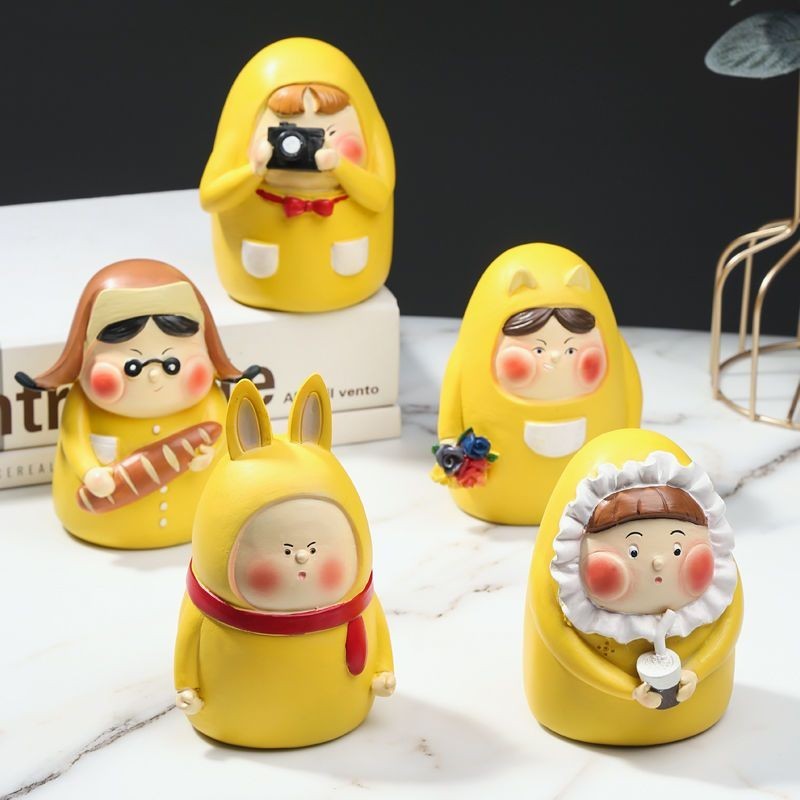 Hot Sale#Cute Little Yellow Man Cute Creative Cure Series Nordic ...