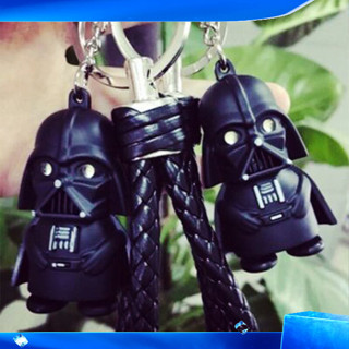 GIX Darth Vader Keychain With Sound Light Effect Pvc Mini Figurines ...
