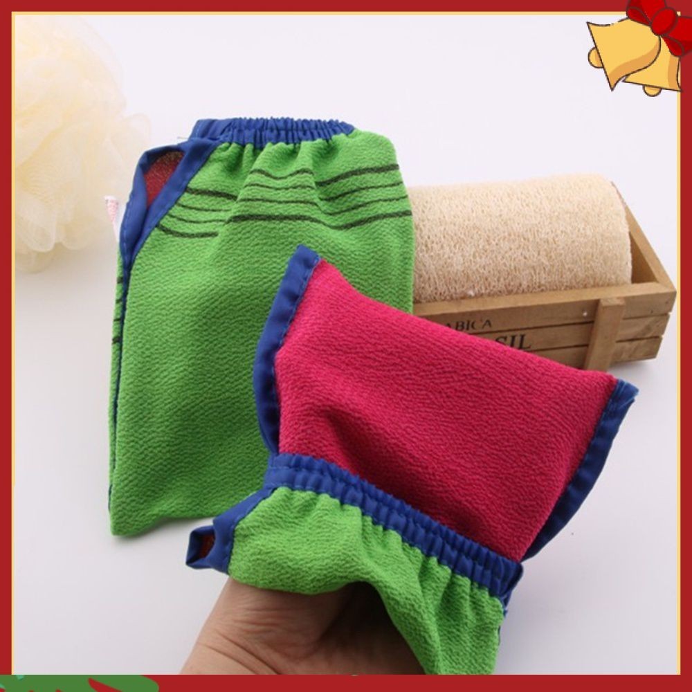 Back Massager Single Body Massage Shower Towel Bathing Tools Fibre Bath ...