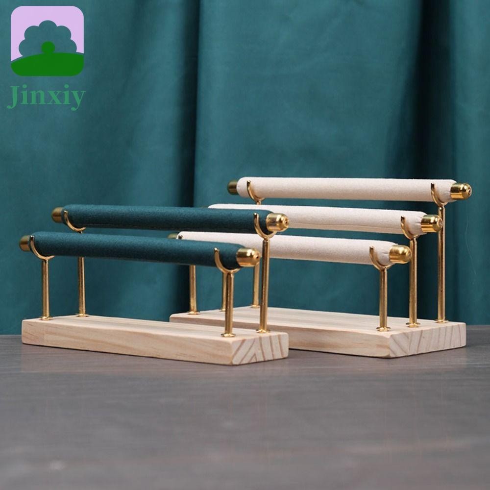 JINXIY Rings Organizer Holder, 1/2/3 layers Velvet Jewelry Display ...