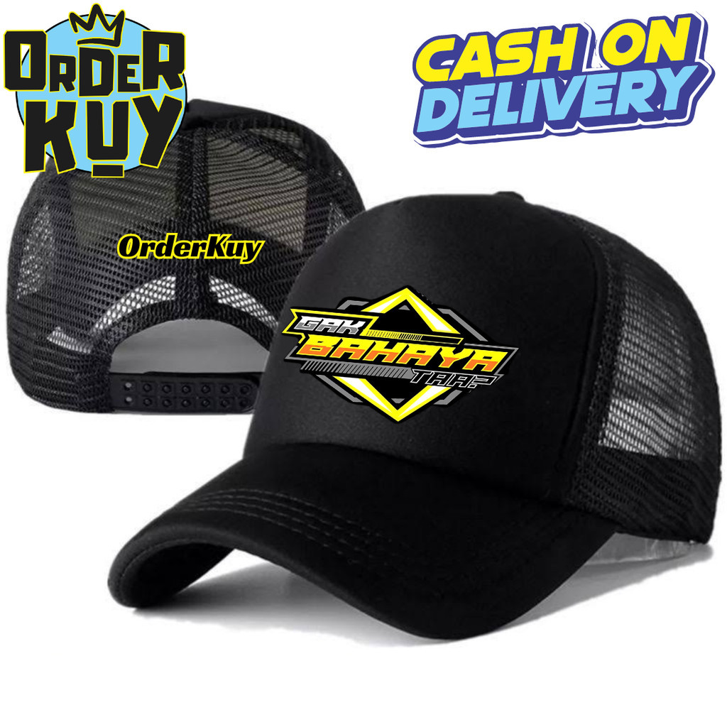 Orderkuy Trucker Hat WORDS NO DANGER TAH - Distro Hat WORDS Logo ...