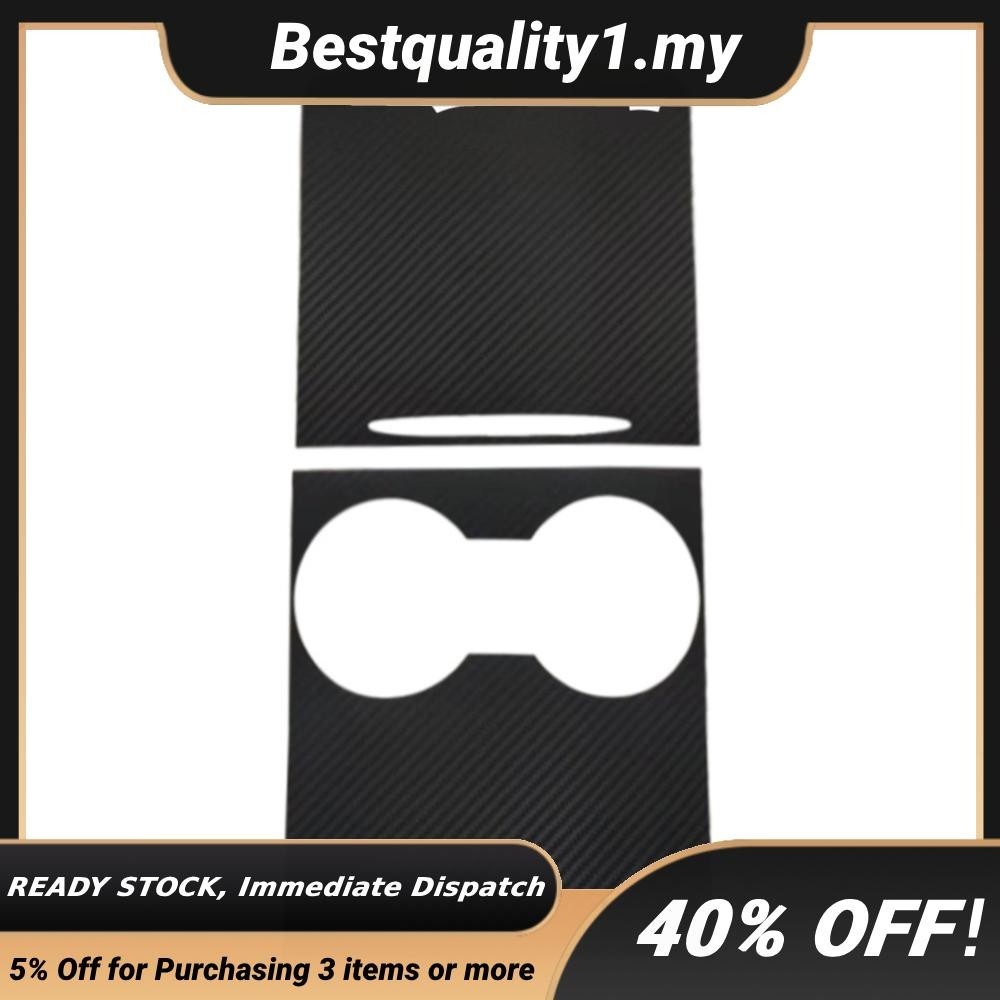 Car Central Control Panel Sticker for Tesla Model 3 Y 2021 (Carbon ...