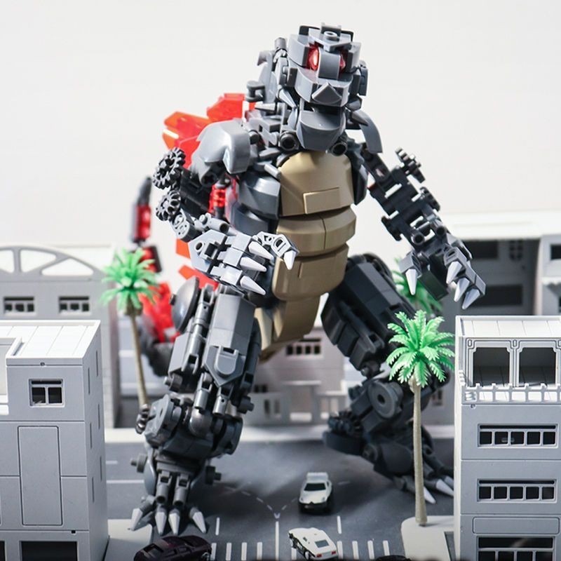 Godzilla Compatible Lego Building Blocks Dinosaur Assembled Boy Toys 12 ...