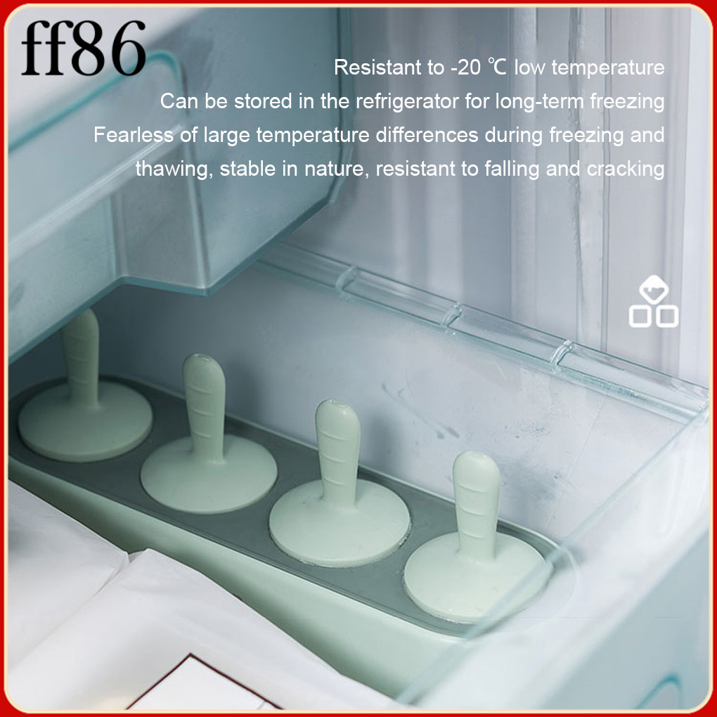 [ff86] Reusable Ice Candy Molds 4 Homemade Ice Candy Sticks 4 Ice Candy ...