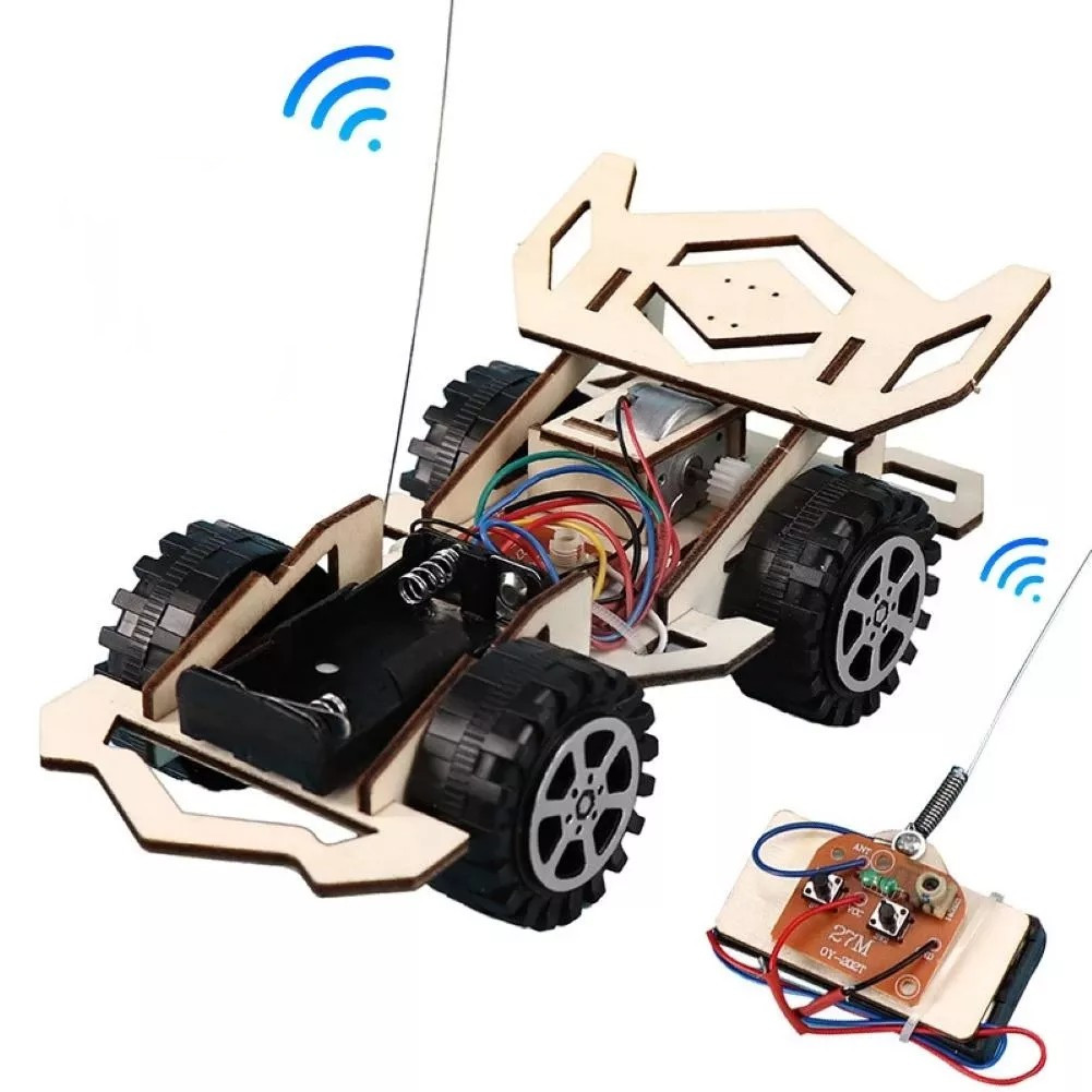 Project RBT Tahun 6 : DIY Remote Control Wooden Racing Car Model for ...