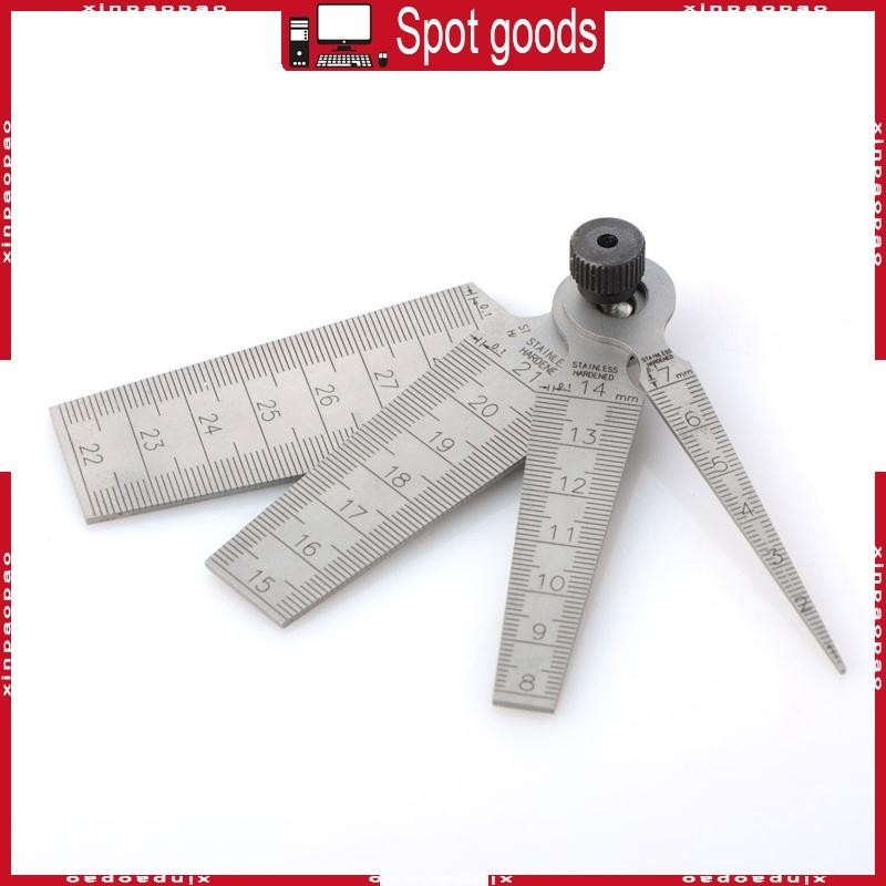 XI Precision Welding Taper Feeler Gauge Rulers Hole Inspection Tool ...
