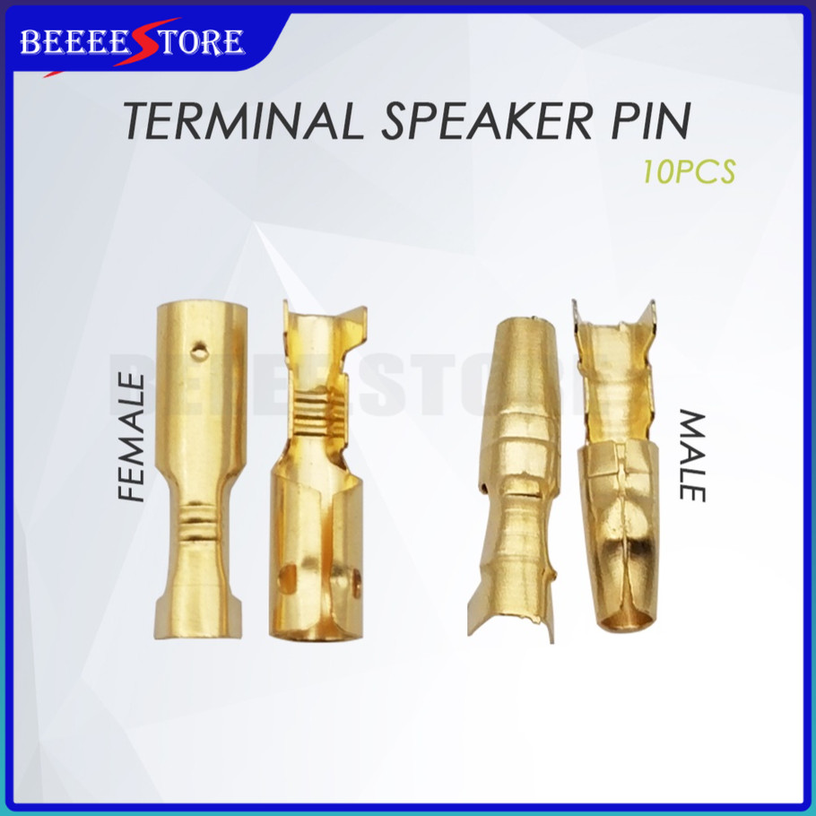 (10 PCS) Car Spearker Wire Connector Crimp Electrical Connector ...