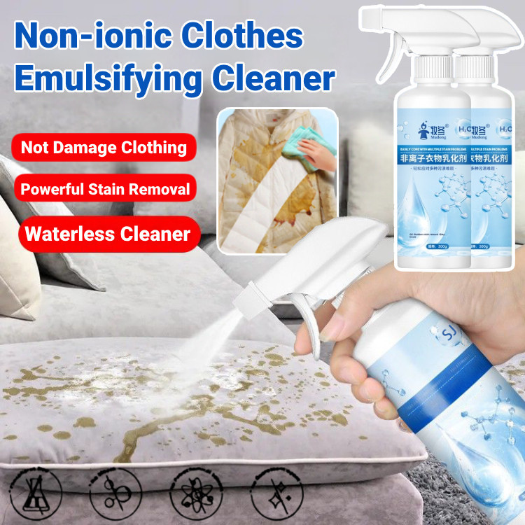 Ionic Emulsified Cleaner Clothes Stain Cleaning Liquid Clothes Cleaner ...