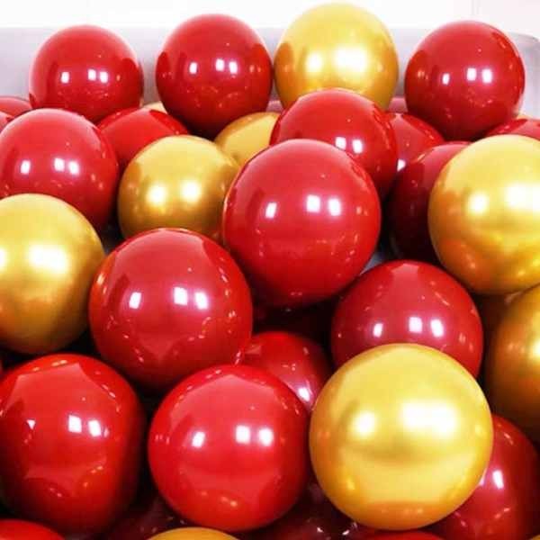 balloon birthday set balloon set balloon decoration set Double ruby ...