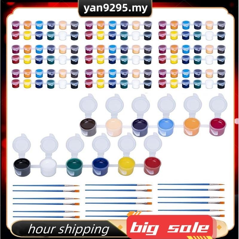 Mini Acrylic Paint Set, 12 Color Acrylic Paint Strips for Kids Paint ...