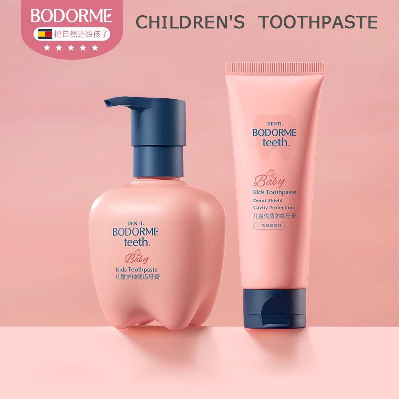 Bodorme Children's Olafluoride Toothpaste Probiotics Anti-Moth Anti ...