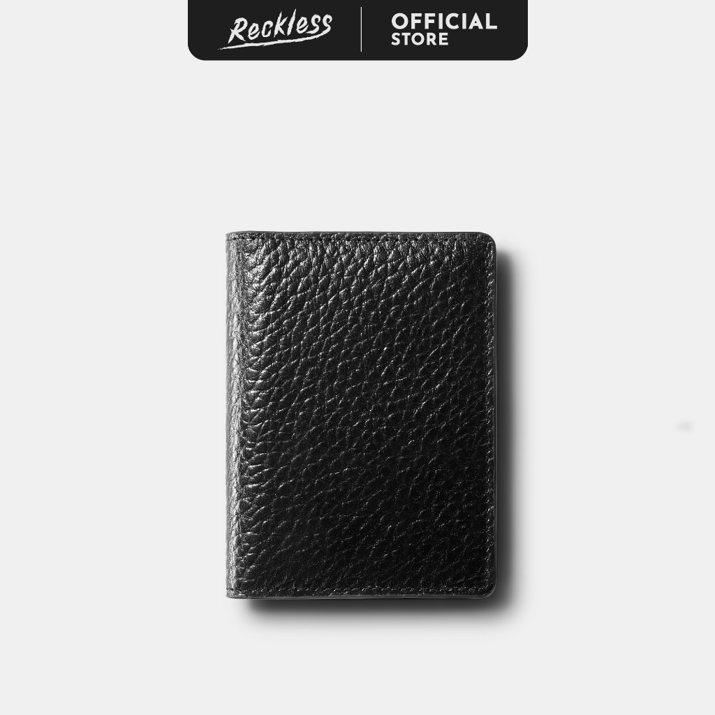 Reckless Jack Slim Wallet - Double Fold Leather Card Wallet - Nappa ...