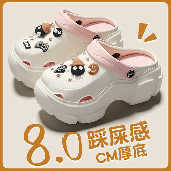 crocs women kasut crocs women Kasut gua pakaian musim panas wanita 2024 ...