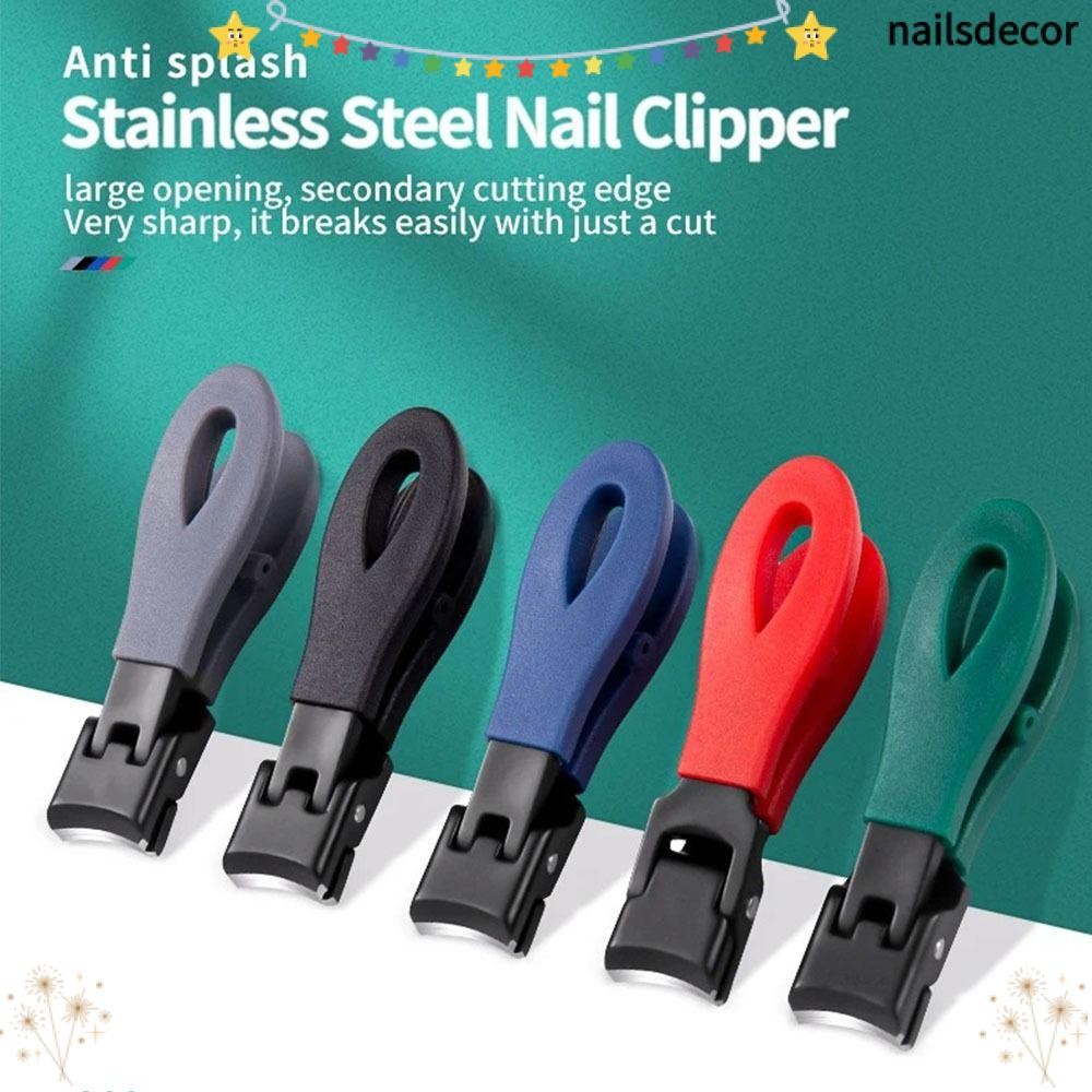 YUSENS Fingernail Trimmers, Large Jaw Ultra Sharp Nail Clipper ...