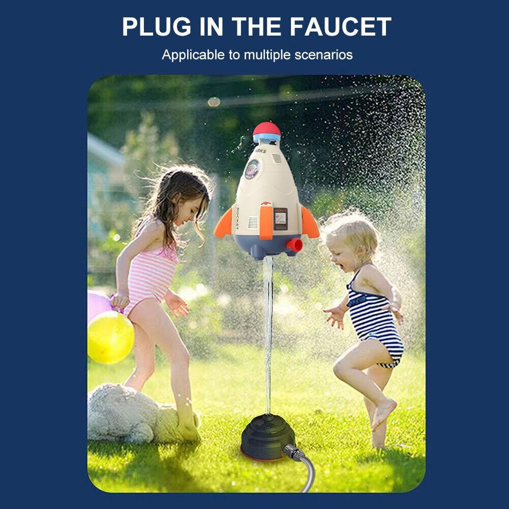 Olove Flying Rocket Launcher Water Toys For Summer Outdoor Water Spray ...
