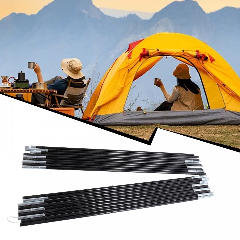 Sturdy Replacement Fiberglass Camping Tent Pole Bars Outdoor Support ...