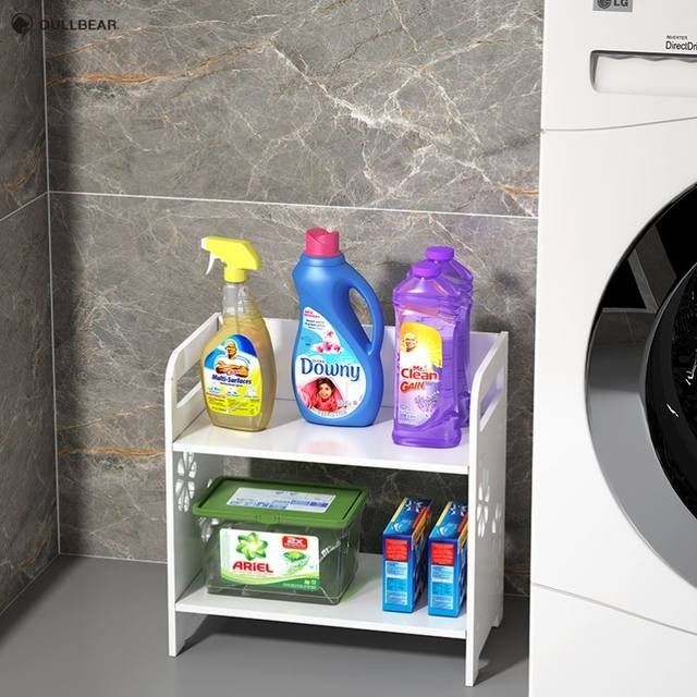 3297 People Praise Laundry Liquid Shelves Balcony Washing Machine Floor ...
