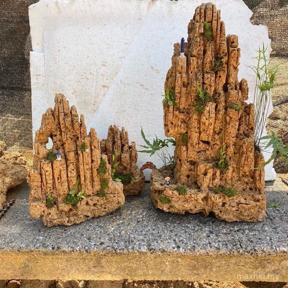 Batu Serap Air Asli Batu Bonsai Batu Air Batu Pelik Kombinasi Rumah ...