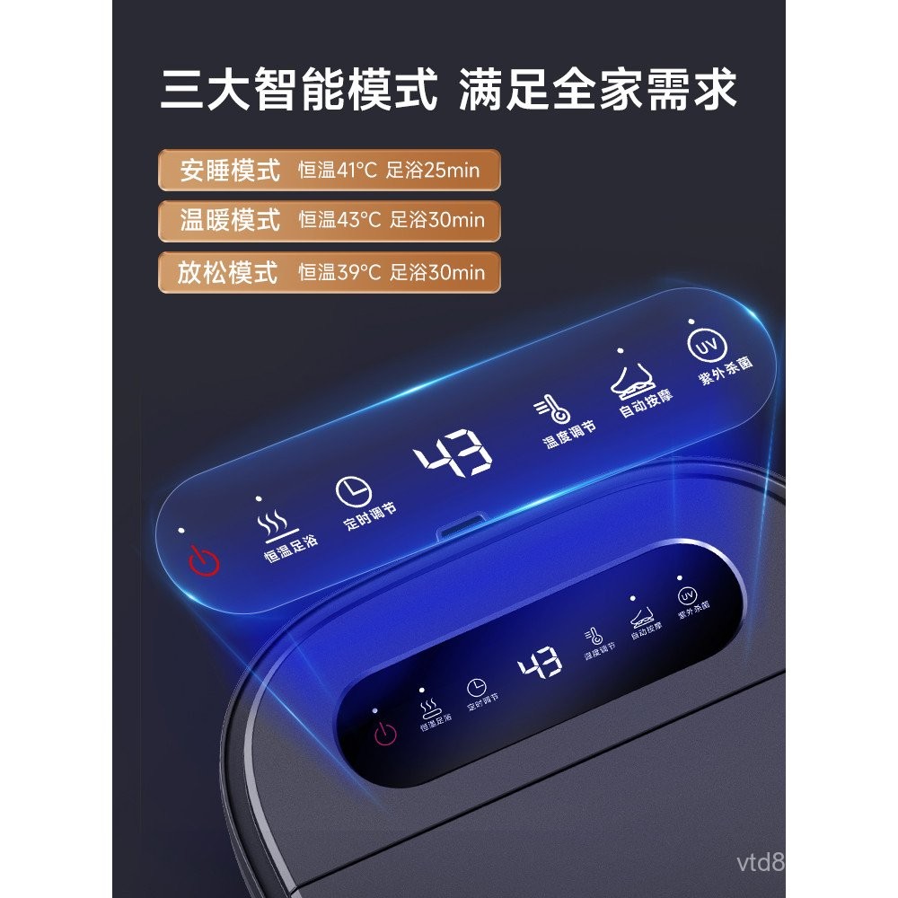 HITH Star Man Baldi Mandi Kaki Urut Elektrik Tab Rendaman Kaki ...