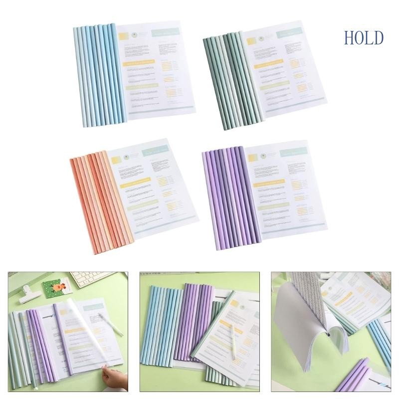 ACE 10Pcs Clear Report Folders for Resume File Documents 60 Sheet ...