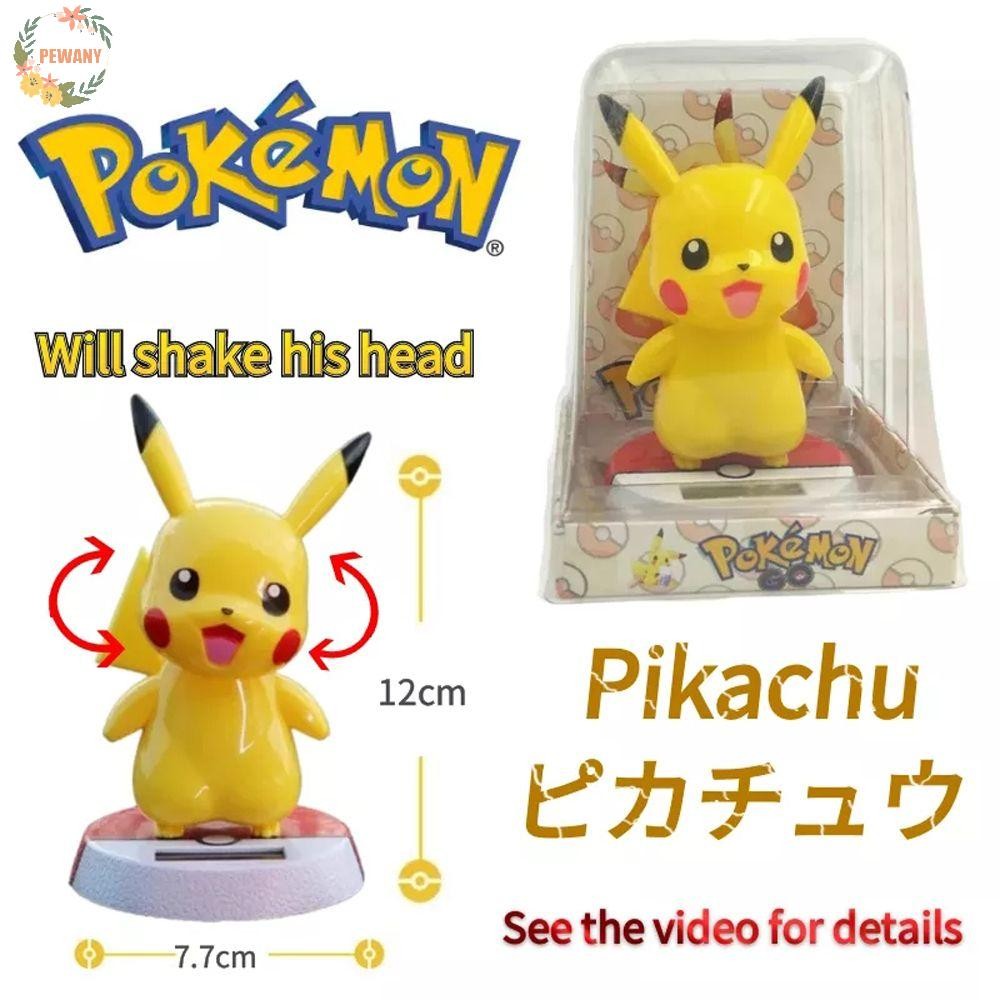PEWANY Solar Powered Pikachu Kids Recreation Toy Car Interior Display ...
