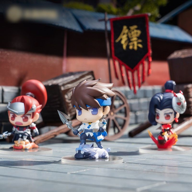 King Glory Ornaments Q Version Figure Lee Shin Lee White Han Shin Kai ...