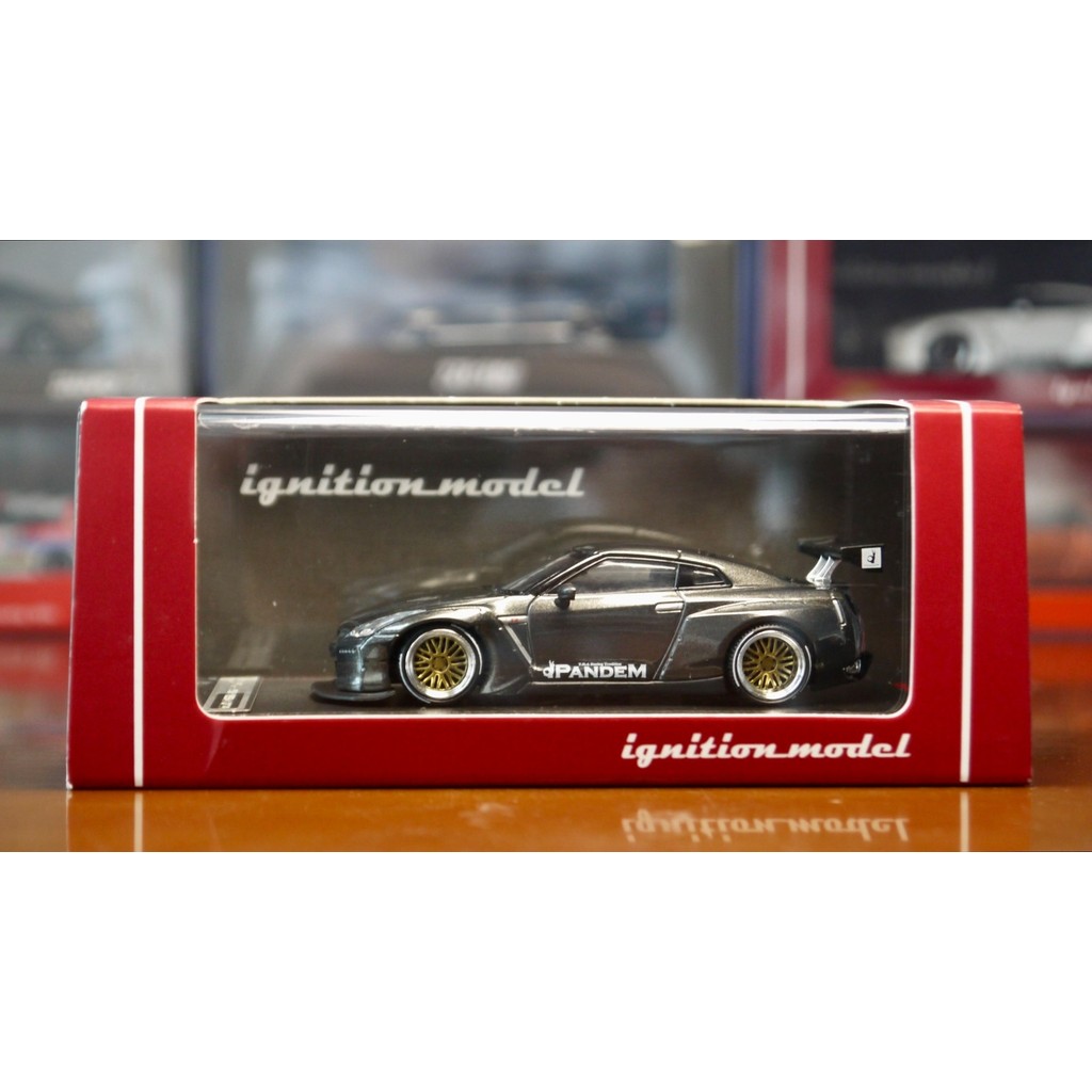 Ig Ignition GTR R35 Pandem Rocket Rabbit First Edition Gun Iron Gray 1/ ...