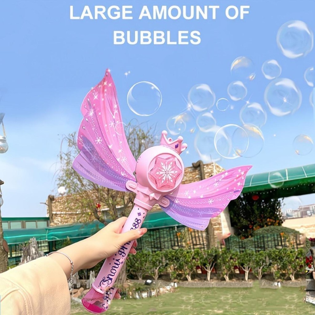 Bubble Gun Toys Princess Bubble Wand With Lighting And Music Bubble ...