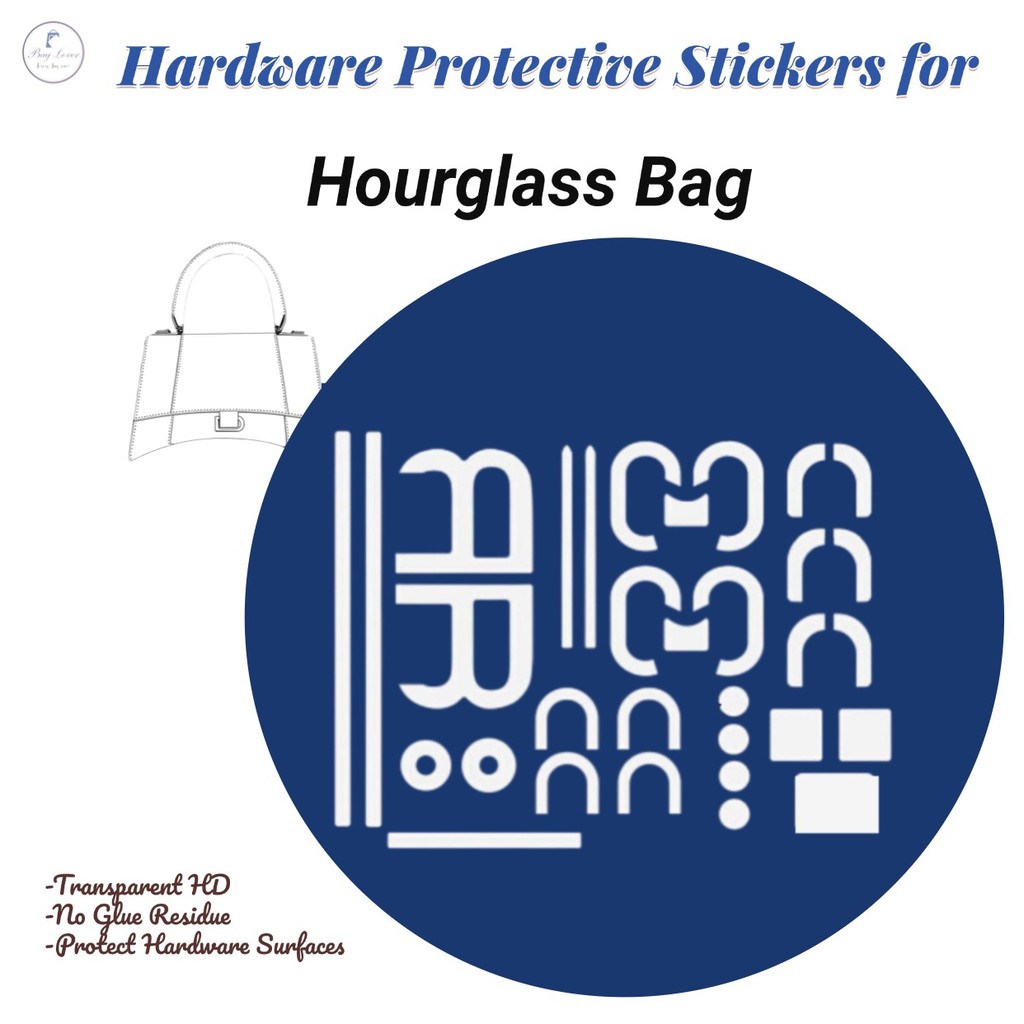 Bag Lover | Hardware Protection Sticker For Hourglass Bag Transparent ...